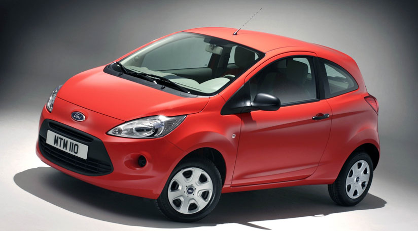 Ford KA technical specifications and fuel economy